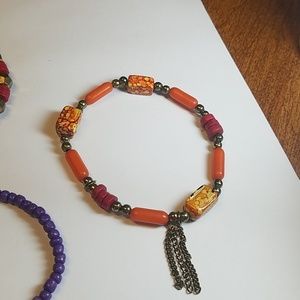 Jewelry | Beaded Bracelet Bundle | Poshmark